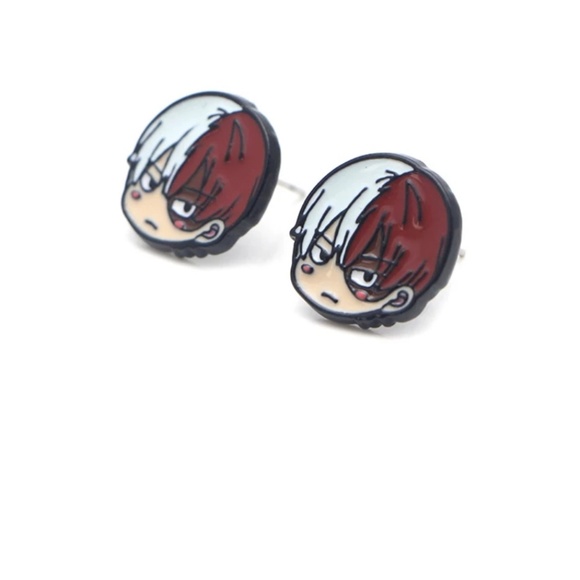 My Hero Academia | Jewelry | My Hero Academia Todoroki Earrings | Poshmark